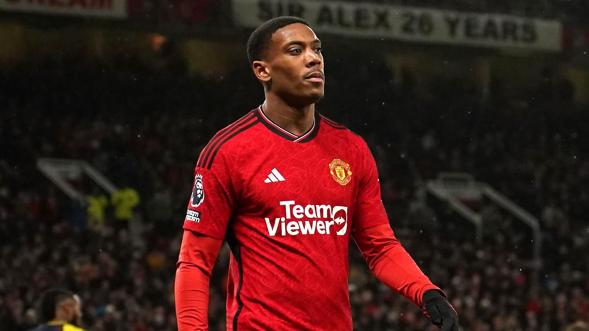Anthony Martial will be sidelined for a duration of 10 weeks following ...