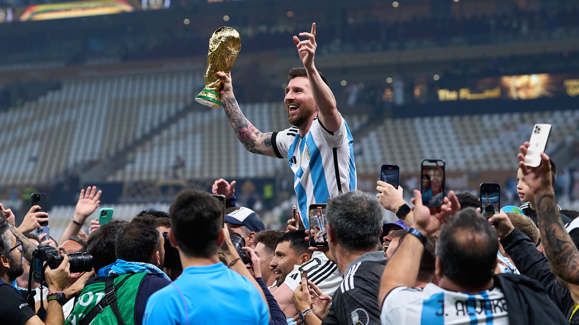 Lionel Messi emerged from Diego Maradona's shadow with World Cup ...