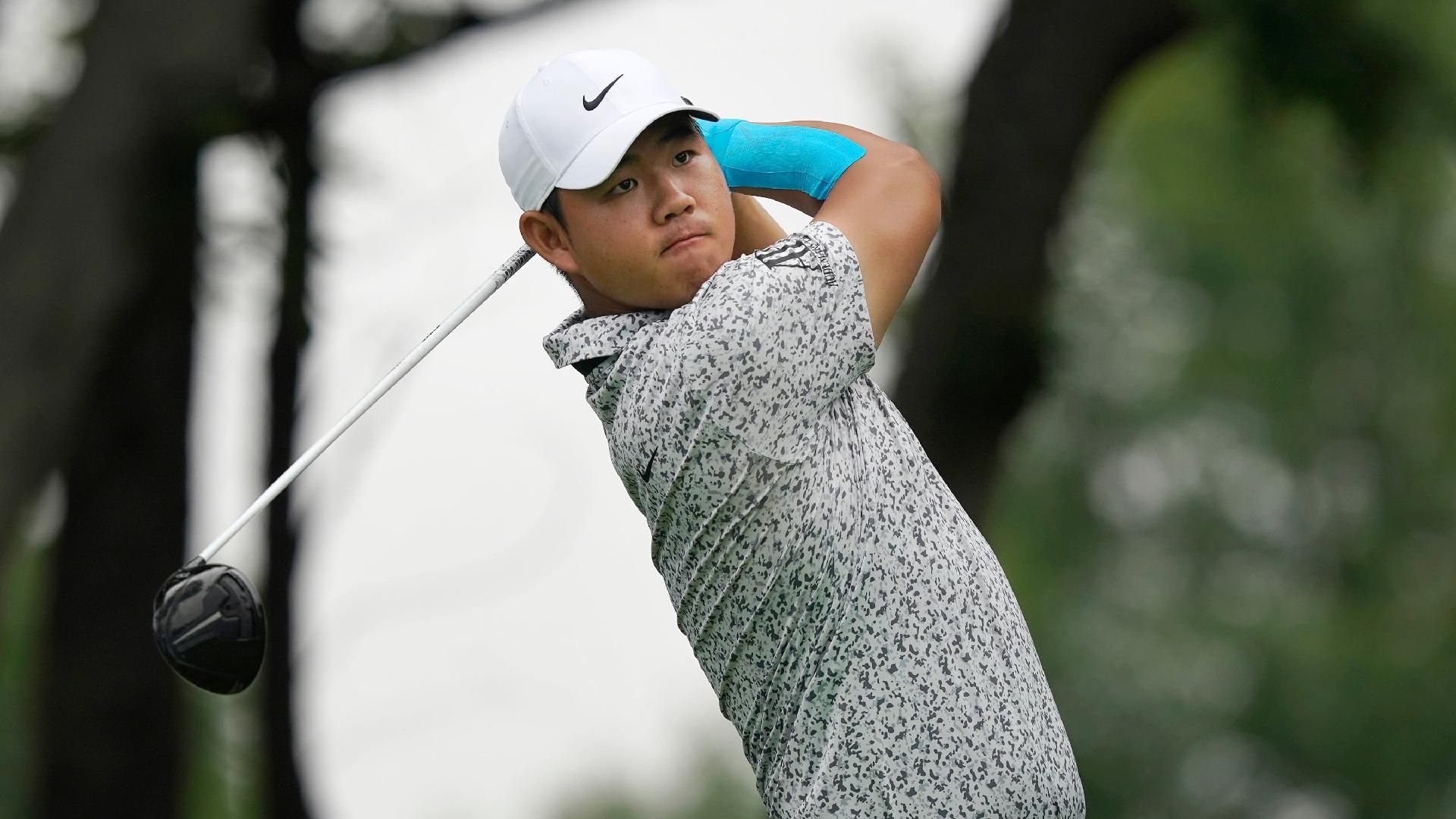 Tom Kim’s embarrassing mud moment goes viral on day one of US PGA ...