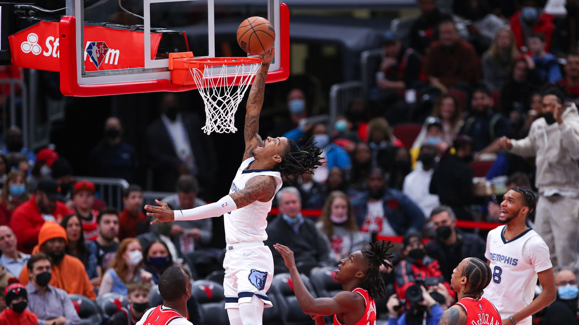 Morant career-best points haul against Bulls partly inspired by Jordan ...